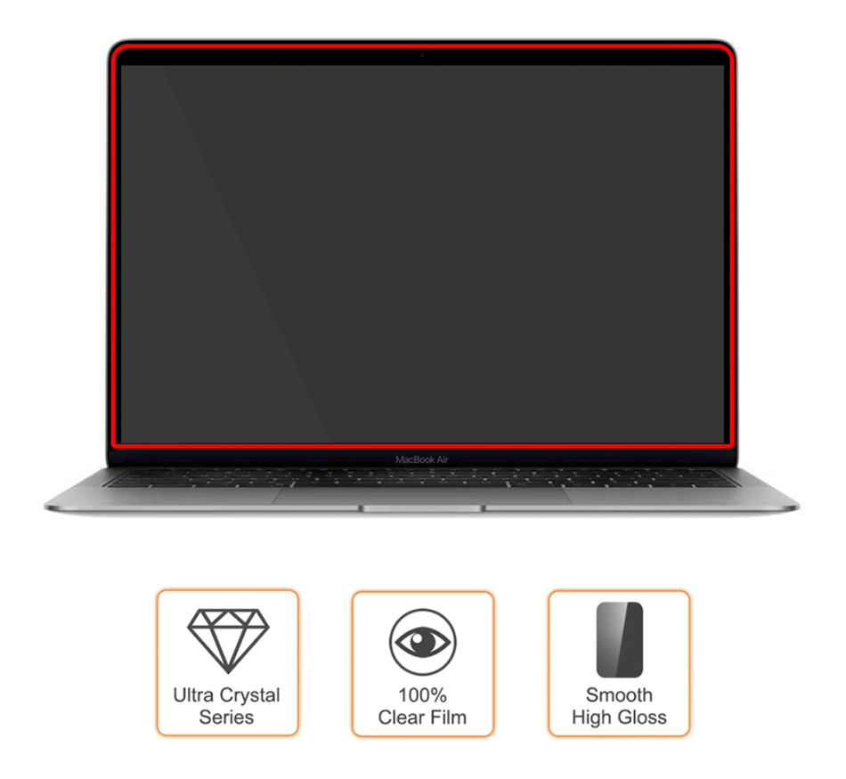 Clear Film Screen Protector for 13-inch MacBook Air (2020) (2019)